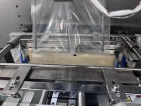 China PE film vertical packing machine for snack food processing plants for sale