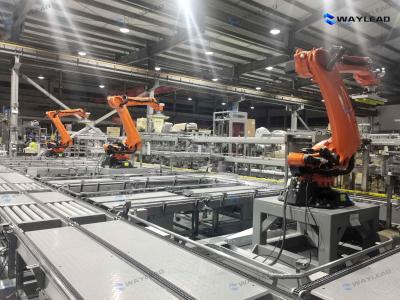 China High-speed carton palletizer automatic palletizing robot for large factories for sale