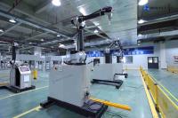 China WP50 Intelligent Collaborative Palletizing Robot Maximum Compatible Pallet Size 1200mm 1100mm for sale