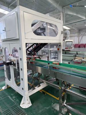 China Multifunctional Robot Case Packer Automated Packing Of Cardboard Boxes Wine Bottles Metal Cans for sale
