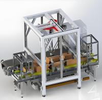 China Spider Hand Robot Automated Case Packer Energy Saving Industrial Carton Case Packer for sale