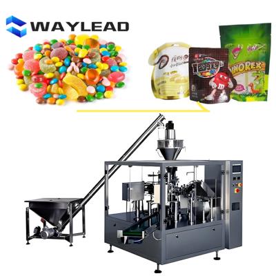 China Quick Changeover Rotary Pre-made Pouch Packaging Machine for sale