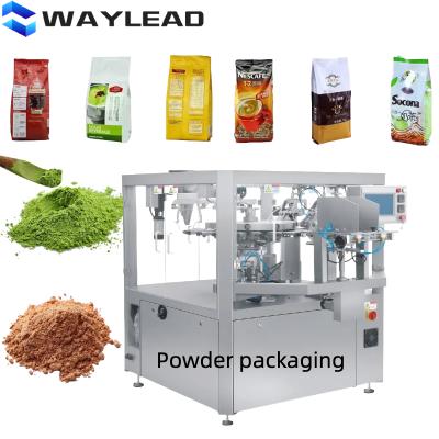 China Full Auto Zipper Stand Up Pouch Packing Machine for Nuts Snack Liquid Powder Packaging for sale