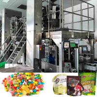 China Commercial Stand Up Zipper Pouch Packaging Line for Nuts Snacks Liquid Powder Packing for sale