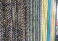China 8*8mm Room Divider Metal Coil Drapery Curtain In Interior And Exterior for sale