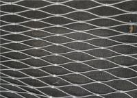China 100x100mm Stainless Steel Ferrule Rope Mesh Product 5.0mm For Plant Trellis for sale