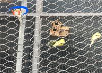 China High Strength 1.6mm Stainless Steel Webnet Custom Stainless Steel Bird Netting for sale
