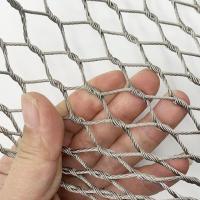 China 50mm Flexible Stainless Steel Zoo Mesh For Animal Enclosure Fence for sale