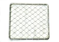 China Outdoor aisi304L SS Wire Rope Mesh Steel Mesh For Climbing Plants 2.0m High for sale