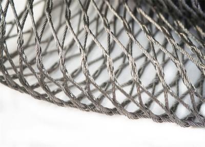 China Ferruled 7x7 1.5mm Architectural Wire Rope Netting For Outdoor for sale