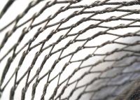 China Customized Mesh Facade Steel Wire Rope Netting 80x80mm Weather Proof for sale