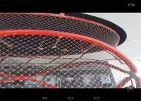 China 60x60mm Stainless Steel Webnet Railing Safety Mesh Corrosion Resistance for sale