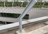 China 316 Stainless Steel Balustrade Wire Mesh 1.5mm 60x60mm Customized Size for sale