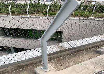 China 316 Stainless Steel Balustrade Wire Mesh 1.5mm 60x60mm Customized Size for sale