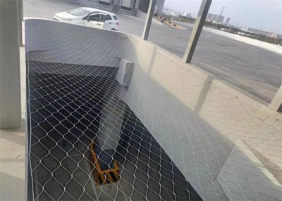 China 2.0mm Ss316l Stainless Steel Rope Mesh Netting High Tensile 200x200mm for sale