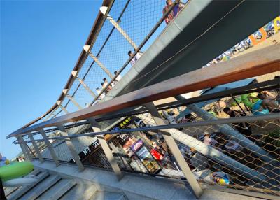 China High Strength 3.2mm Stainless Steel Rope Mesh Netting SS316 Inox Cable Webnet for sale