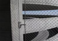 China Classical Inox Flexible Metal Mesh 80x80mm Stainless Steel Netting Mesh for sale