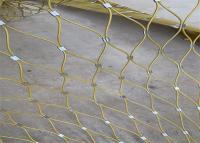 China 3.0mm Architectural Metal Cable Mesh SS316 Flexible Stainless Steel Net Mesh for sale