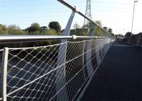 China Customized Durable Webnet Stainless Steel Mesh 1.6mm Safety For Bridge for sale