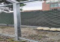 China 1.6mm Flexible Safety Stainless Steel Wire Mesh Netting For Playground 40x40mm for sale