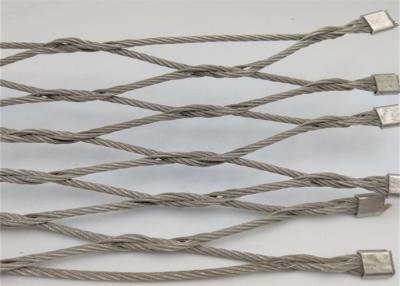 China 1.2mm 7*7 25mm Stainless Steel Zoo Mesh With Polish Surface Treatment for sale