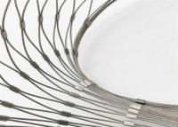 China 7*7 7*19  Balcony Stainless Steel AISI304 Wire Rope Netting For Safety Fence for sale