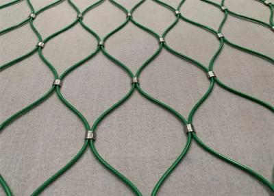 China Woven Type Protective Ss304  Stainless Steel Zoo Mesh Metal Netting 1.5mm for sale