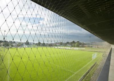 China Anti Corrosion Stainless Steel Wire Rope Mesh Net 80mm  Balustrade Wire Mesh for sale
