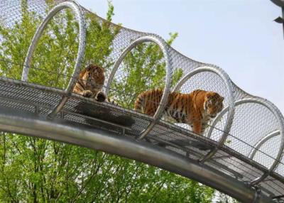 China Colored Stainless Steel Zoo Mesh SUS304  Inox Webnet 7X19 High Strength for sale