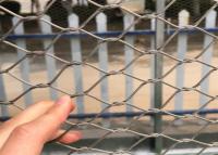 China Recyclable 1.2mm Stainless Steel Bird Netting 7x19 Inter Woven Type for sale