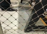 China 304SS Stainless Steel Rope Mesh Netting For Animal Cages Anticorrosion for sale