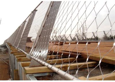 China Hand Woven Black Oxide Wire Rope Mesh 1.2mm Balustrade Cable Mesh for sale