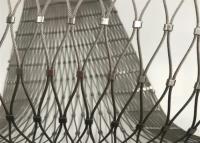 China Ferruled Type 5.0mm Wire Rope Mesh Netting AISI316 25mmX25mm for sale