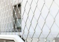 China 25mm Black Oxide Wire Rope Mesh Inox Webnet For Fence Customized for sale