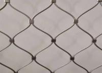 China Custom Made 2.0mm 40mm Stainless Steel Wire Netting For Safety for sale