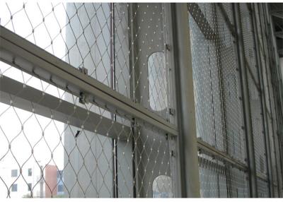 China Custom Made 2.0mm 40mm Stainless Steel Wire Netting For Safety for sale