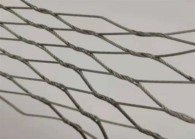 China Soft Flex Black Oxidation Aisi304 Stainless Steel Cable Netting High Durability for sale