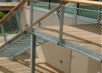 China Fall Protection Stainless Steel Cable Net Metal Cable Mesh AISI316 AISI304L for sale