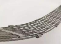 China AISI304 Stainless Steel Cable Netting For Bird Parrot Zoo Enclosure Fencing for sale