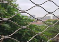 China AISI304 Stainless Steel Cable Netting For Bird Parrot Zoo Enclosure Fencing for sale