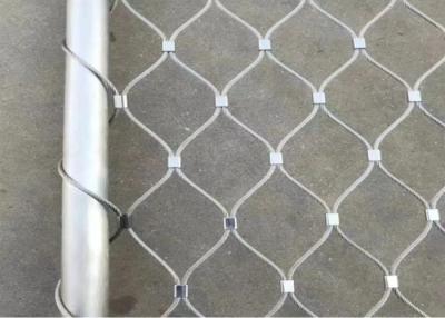 China SS316L Stainless Steel Cable Netting 2mm Architectural Cable Mesh for sale