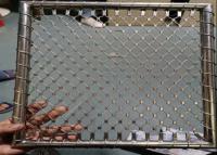 China 50*50mm 316 Grade Steel Cable Netting Railing Safety Mesh For Bridge for sale