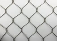 China Knotted SUS304 2.0mm Stainless Steel Mesh For Bird Aviary Iner Woven Type for sale