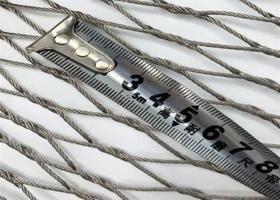 China SUSS316 Stainless Steel Aviary Mesh 3.0mm Woven Or Ferrule Type for sale