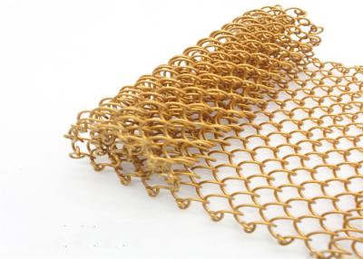 China Hanging Window 1.0mm Aluminium Chain Fly Screen Metal Coil Drapery for sale