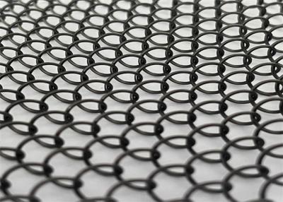 China 8*8mm Room Divider Metal Coil Drapery Curtain In Interior And Exterior for sale