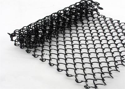 China 5x5mm Movable Mesh Screen Curtain Metal Coil Curtain For Hotel Window for sale