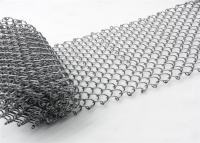 China Rustproof Metal Decorative Mesh Metal Coil Drapery Space Partition Separator for sale