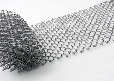 China Rustproof Metal Decorative Mesh Metal Coil Drapery Space Partition Separator for sale