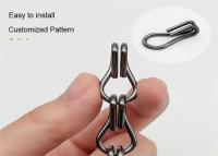 China 90*210cm Anodized Aluminium Chain Door Fly Screen Curtain Diy Metal Drapery for sale